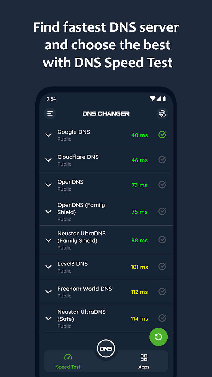 DNS Changer - IPv4 & IPv6 v2.8.2 (Pro) | Quick Apps Store